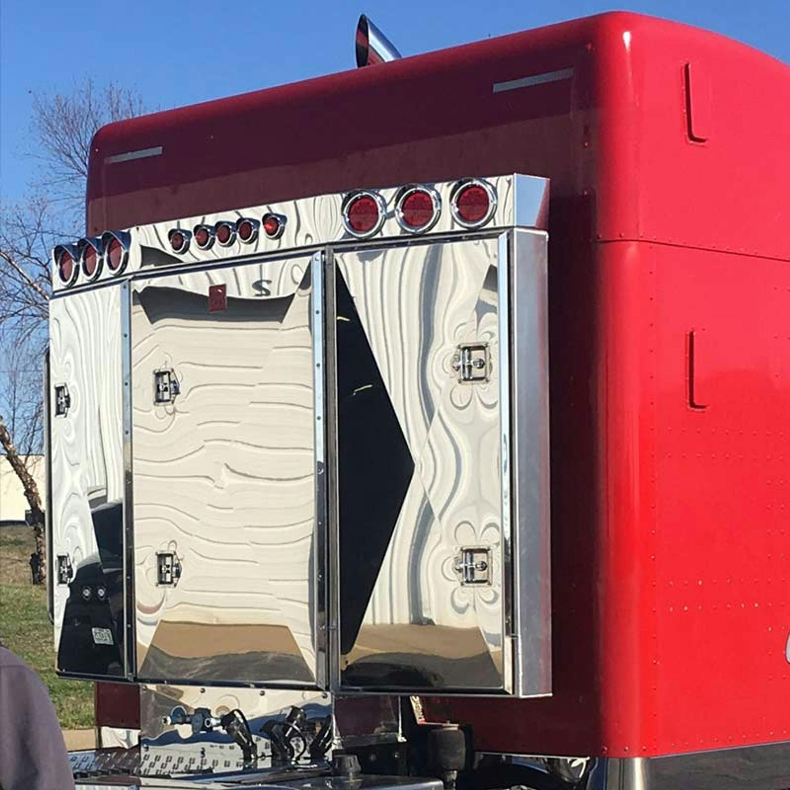 Tapered Aluminum Fleet Rack By Brunner Fabrication - Raney's Truck Parts