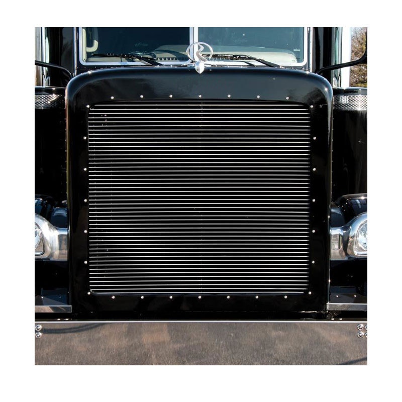 Kenworth W900L Billet Style Horizontal Bars Grill Insert By RoadWorks ...