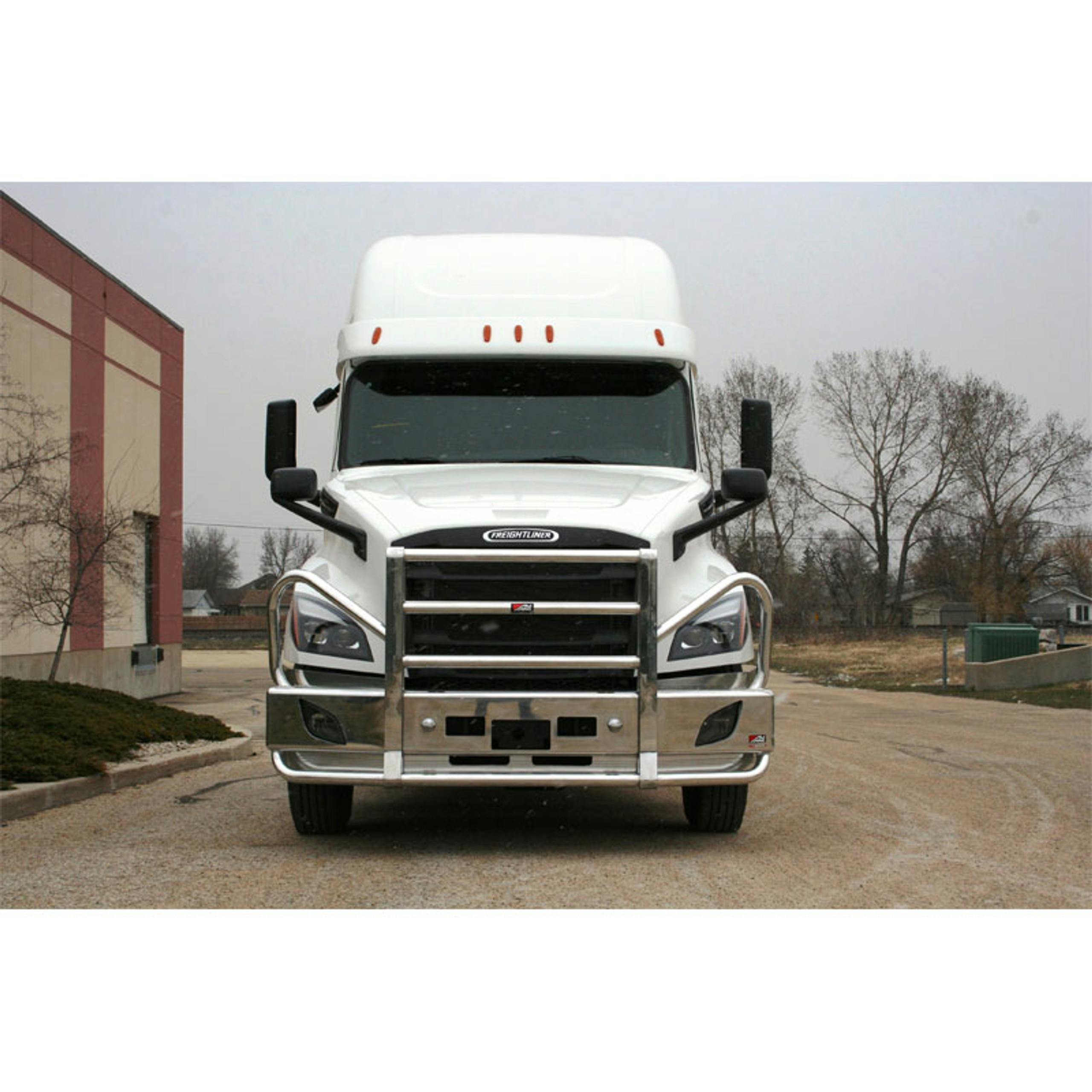 Freightliner Cascadia Collision Avoidance System Compatible Grill Guard ...