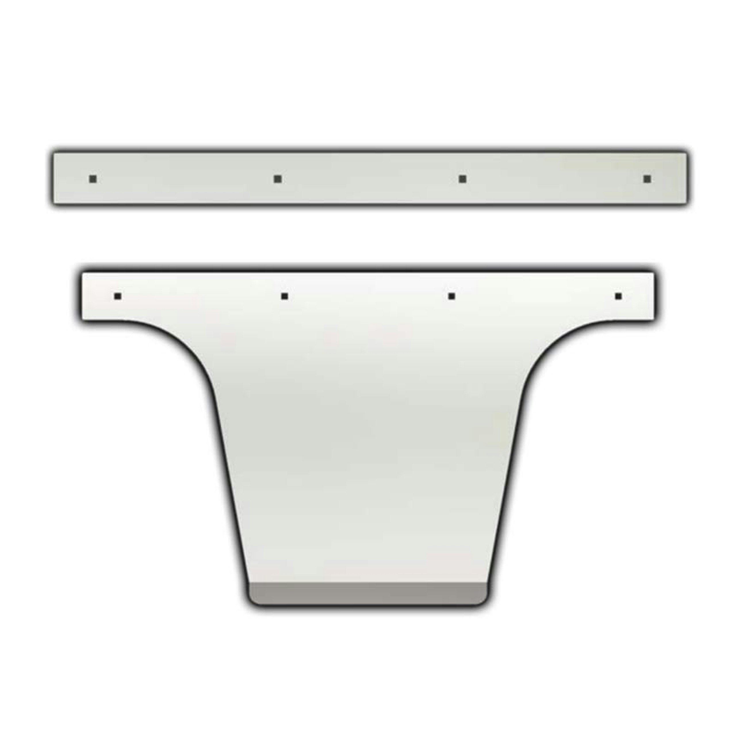 Anti-Sail Mud Flap Bracket With 2" Bottom - Raney's Truck Parts