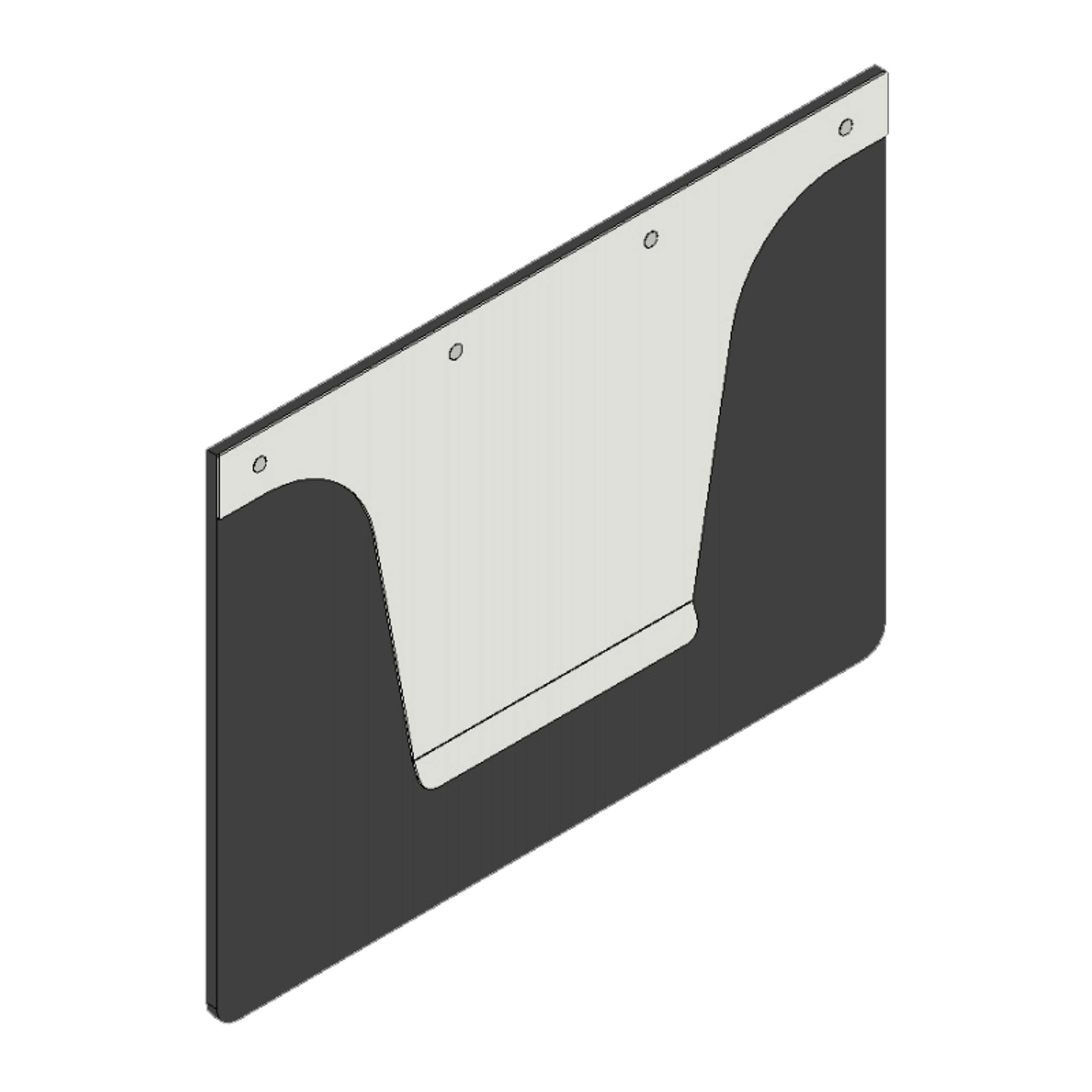 Stainless Anti-Sail Plate - Raney's Truck Parts