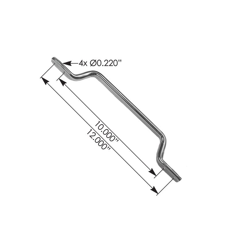 Chrome Lady Grab Handle Universal Fit - Raney's Truck Parts