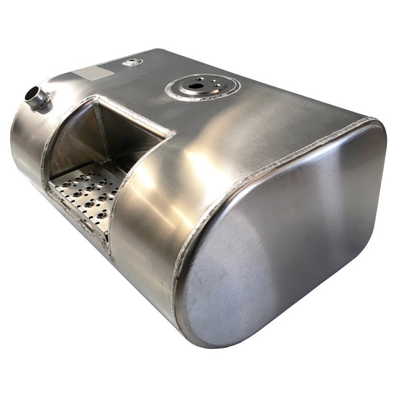Freightliner M2 Aluminum Replacement 55 Gallon Fuel Tank Rear Fill ...