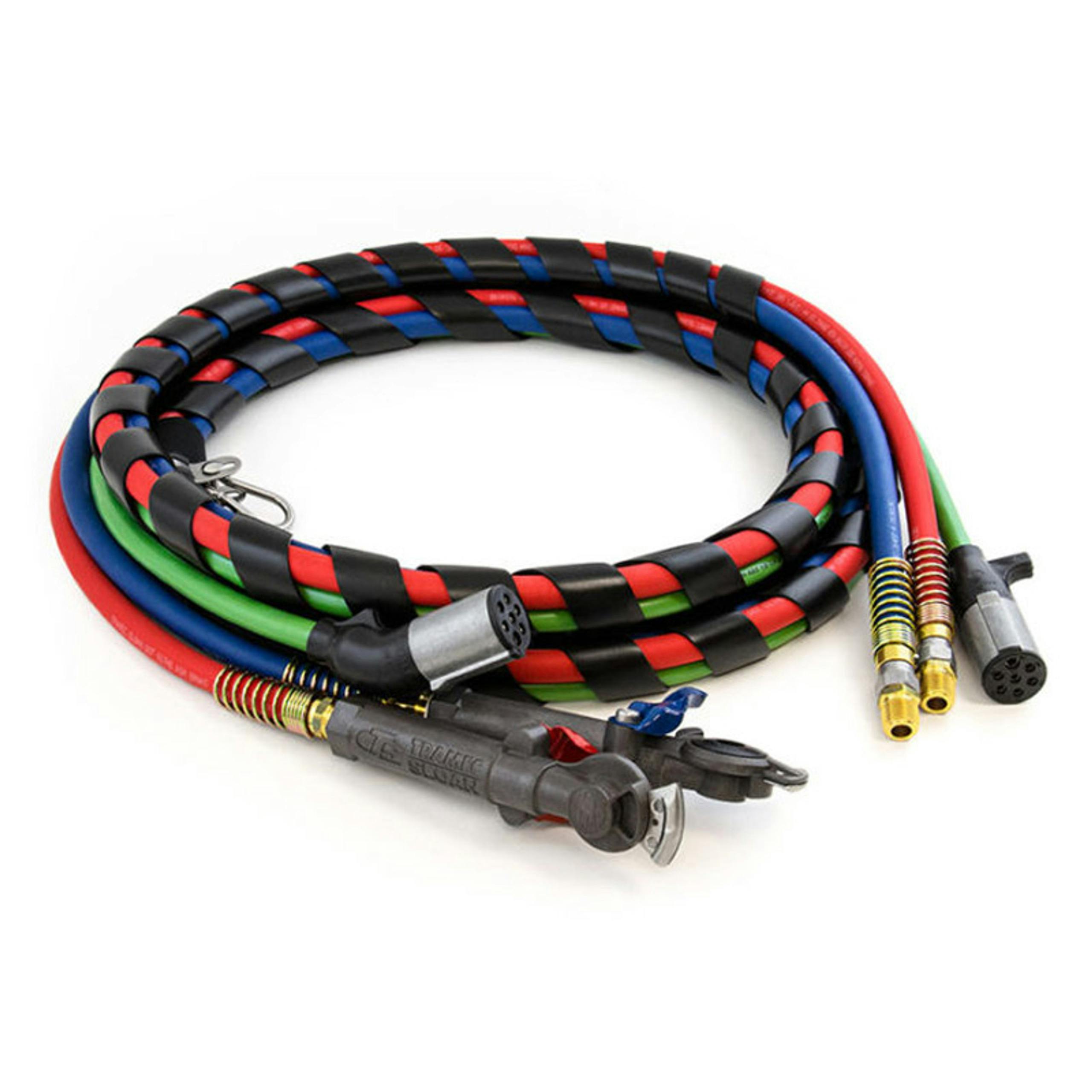 Red And Blue Rubber Air Line Set By Phillips - Raney's Truck Parts
