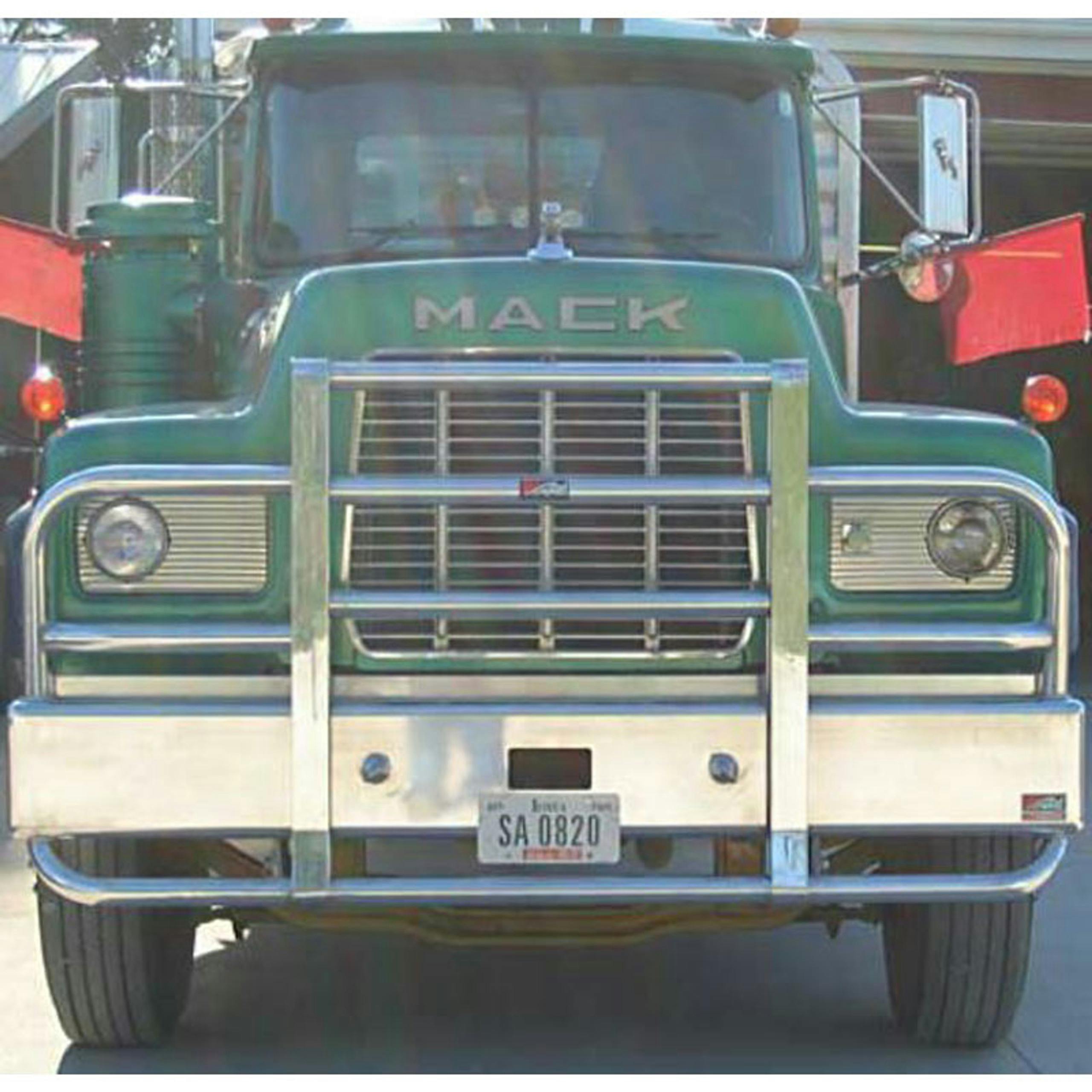 Mack Superliner Ali Arc Straight Front Bumper Grill Guard - Raney's ...