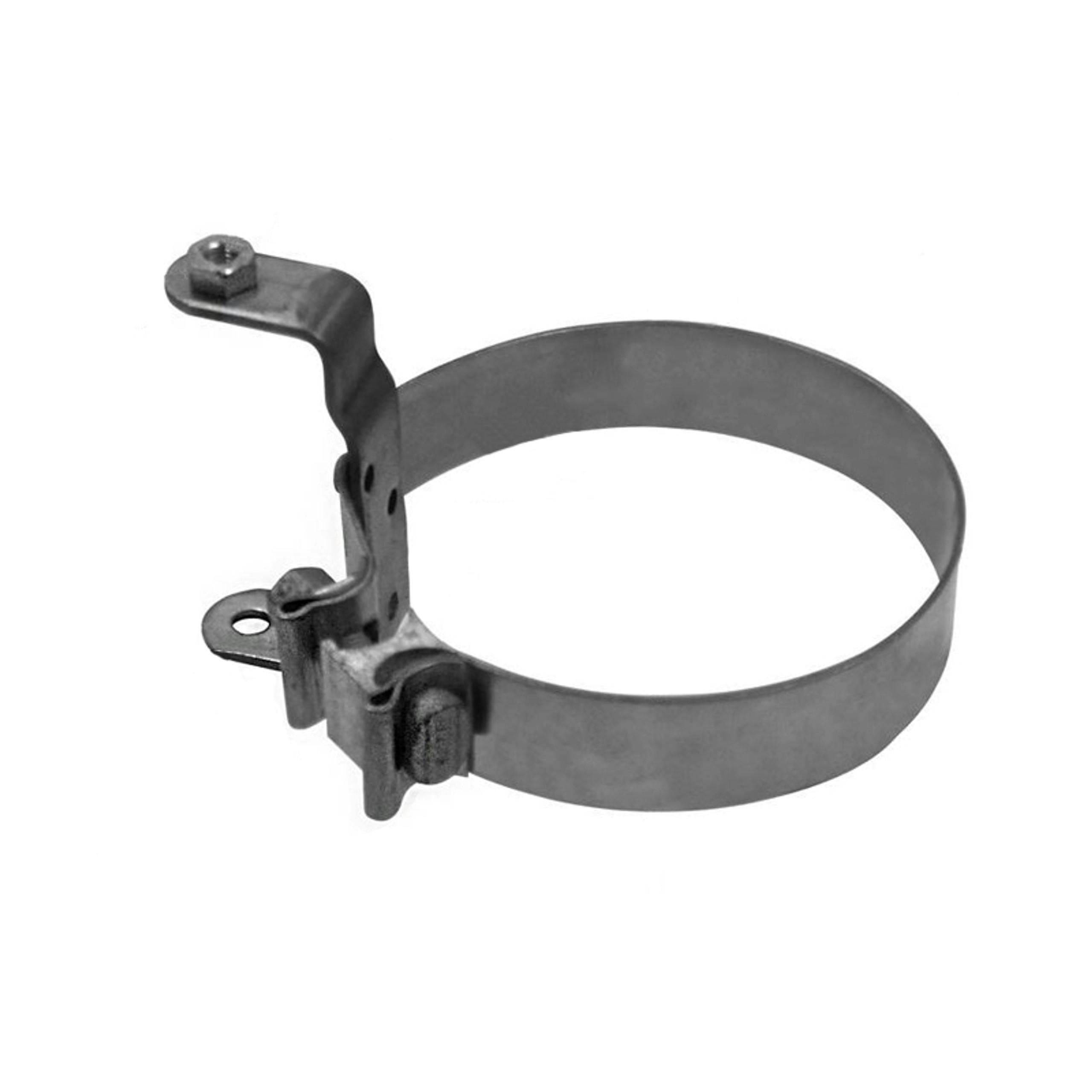 Dynaflex Chrome Kenworth Upper Exhaust Clamp Wide Band - Raney's Truck ...