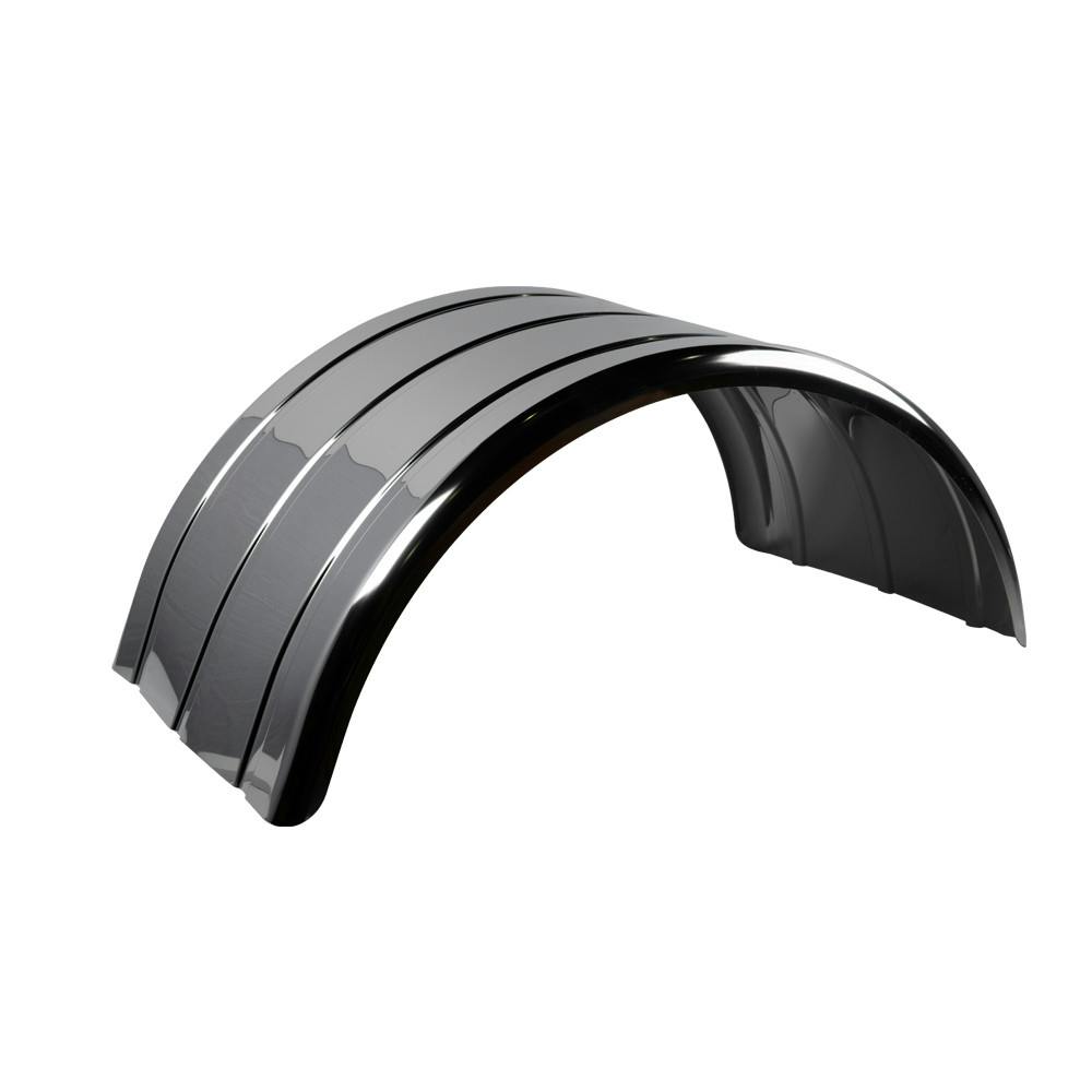 76" Poly Single Axle Ribbed Fenders - Raney's Truck Parts