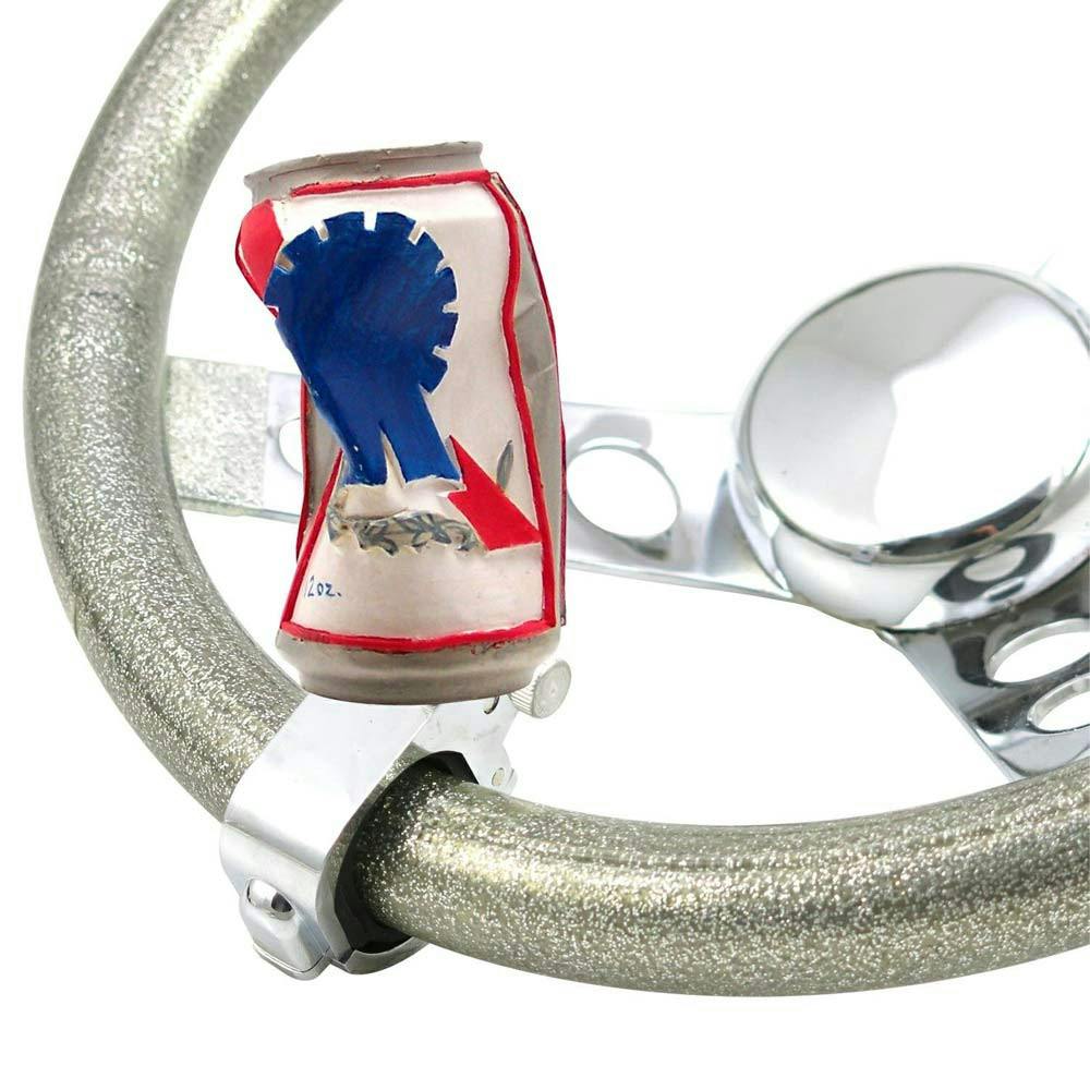 Universal Chrome Skull Steering Wheel Spinner - Raney's Truck Parts