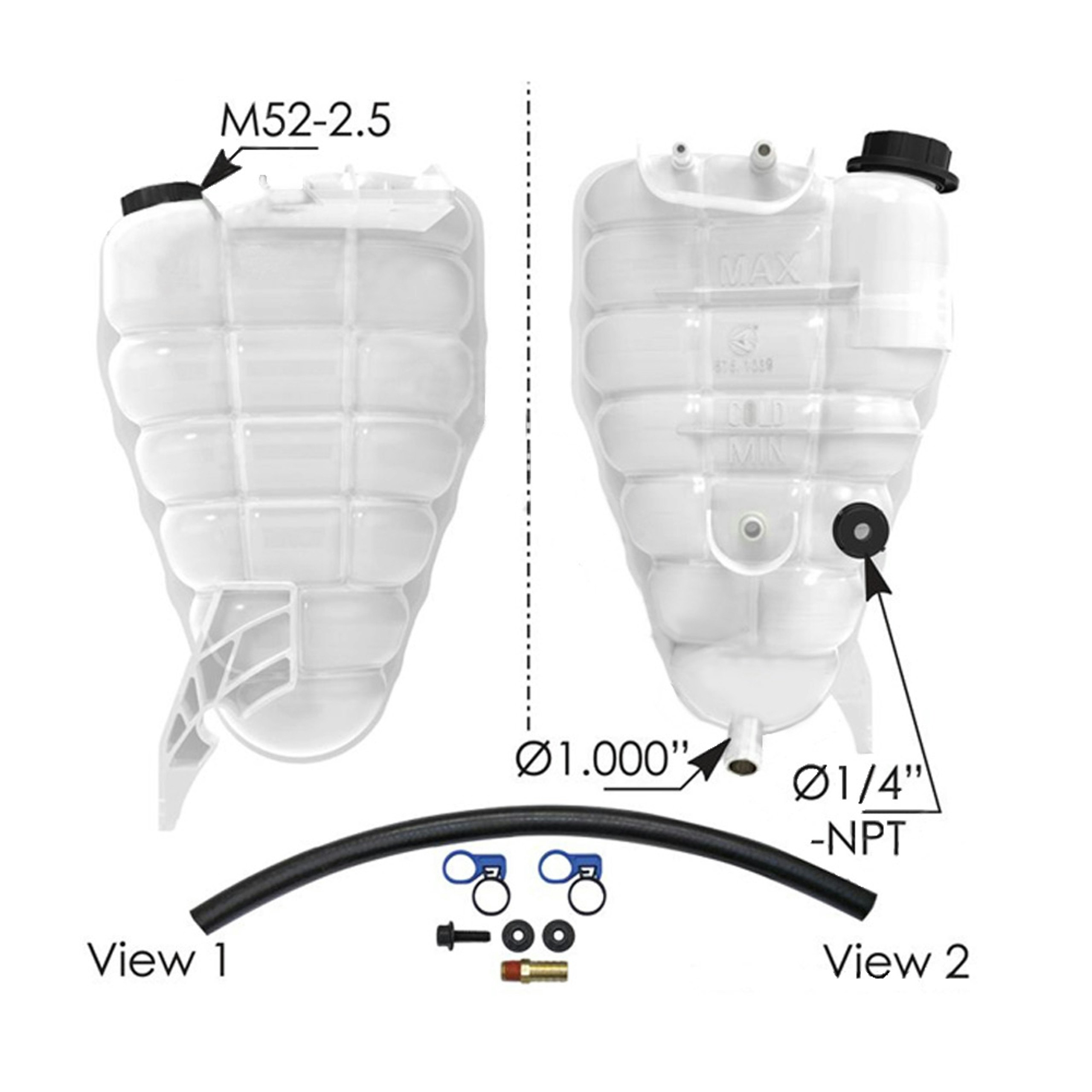 International Coolant Reservoir 2512250C91 4062312C1
