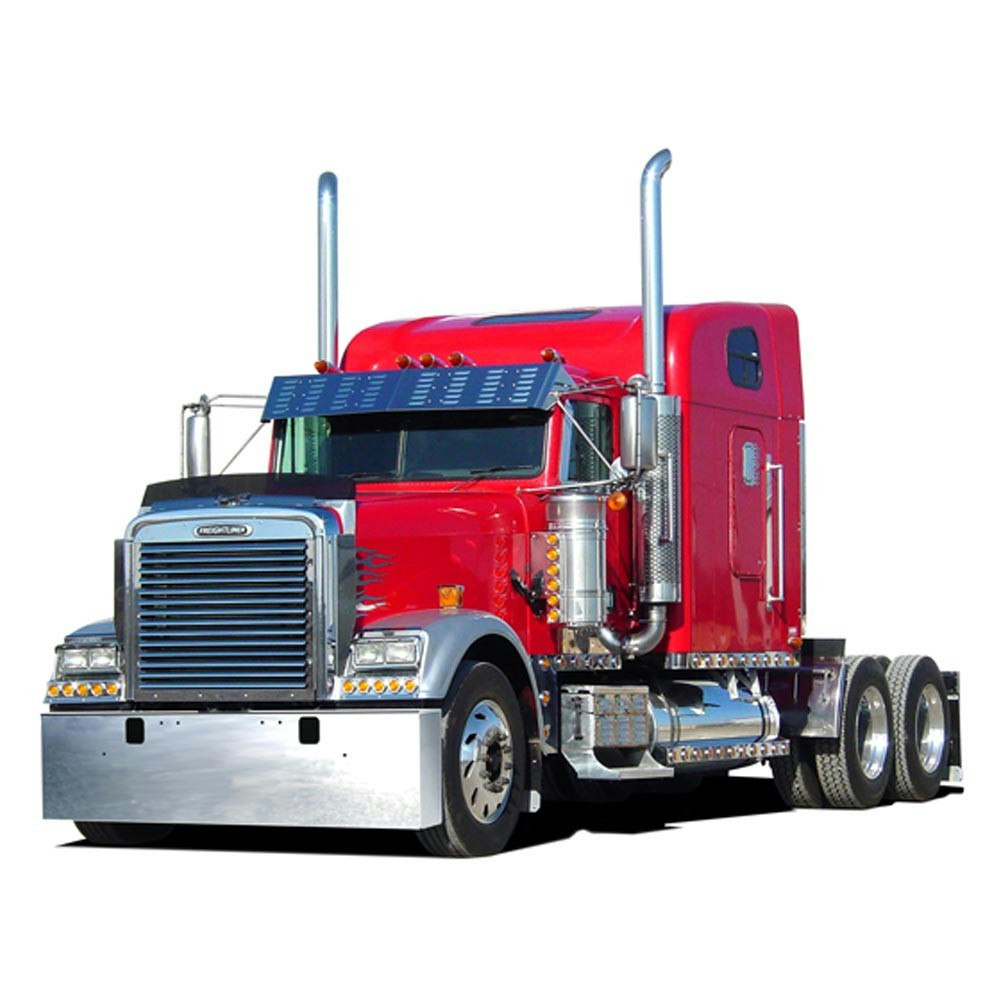 Freightliner Classic & Cabover Chrome Bumper Rolled End By Valley ...