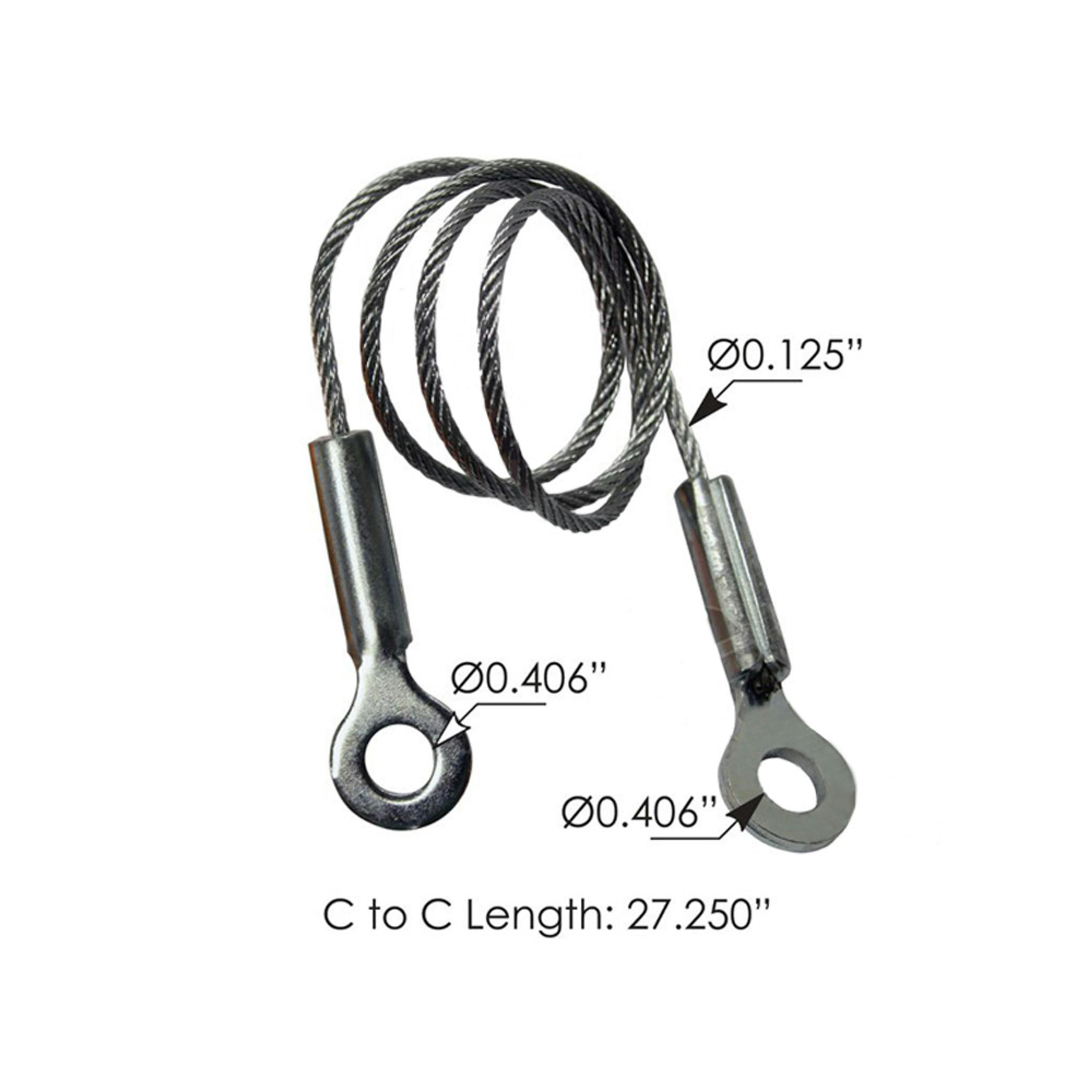 Freightliner M2 Hood Restraint Cable A17-13830-002 - Raney's Truck Parts