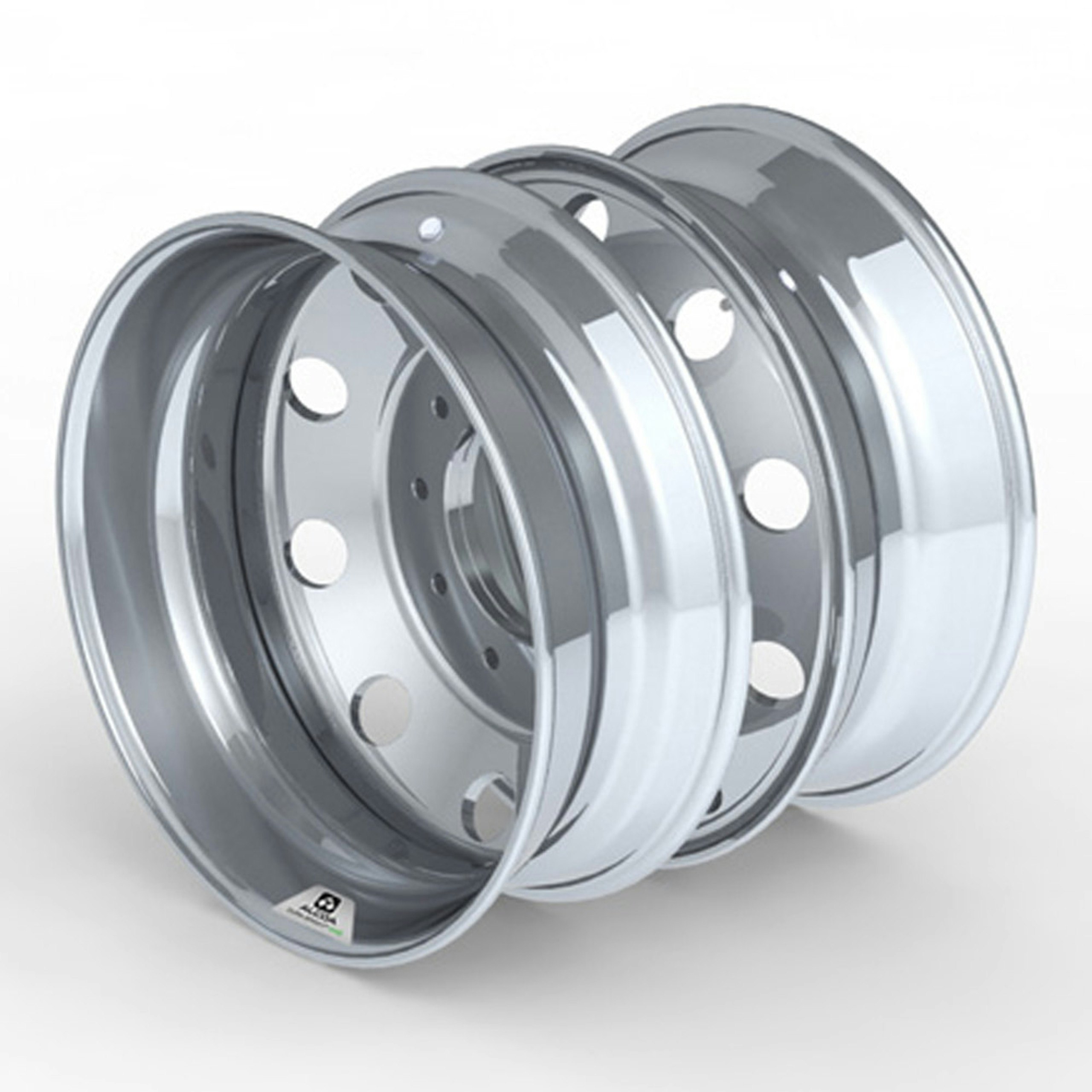 22.5" Alcoa LvL One Aluminum Wheel Hub Piloted - Raney's Truck Parts