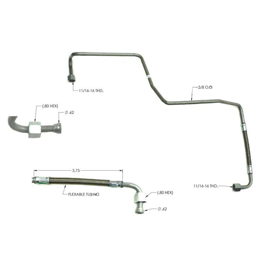 Detroit Diesel Oil Line 23530753