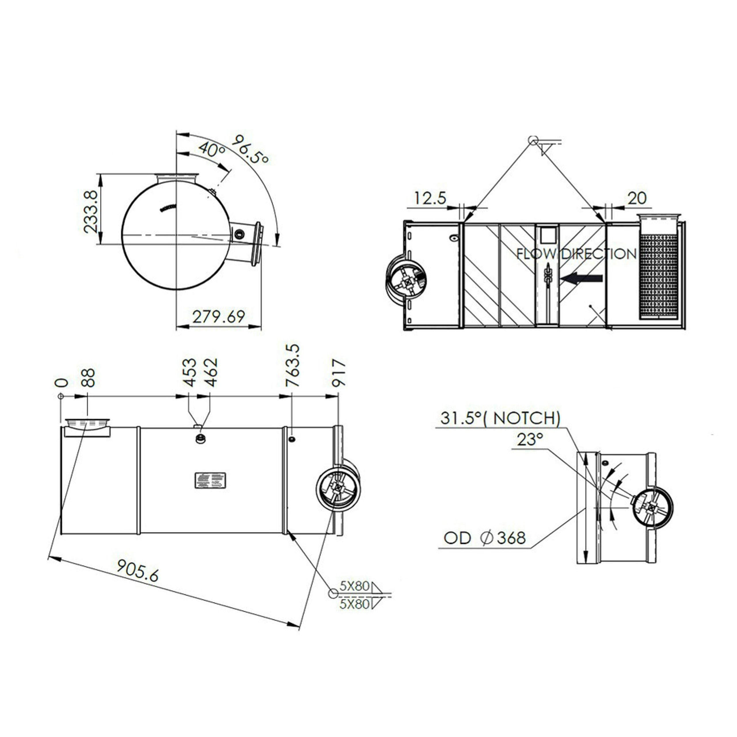 Cummins Selective Catalytic Reduction System 4329452 4329453 - Raney's ...