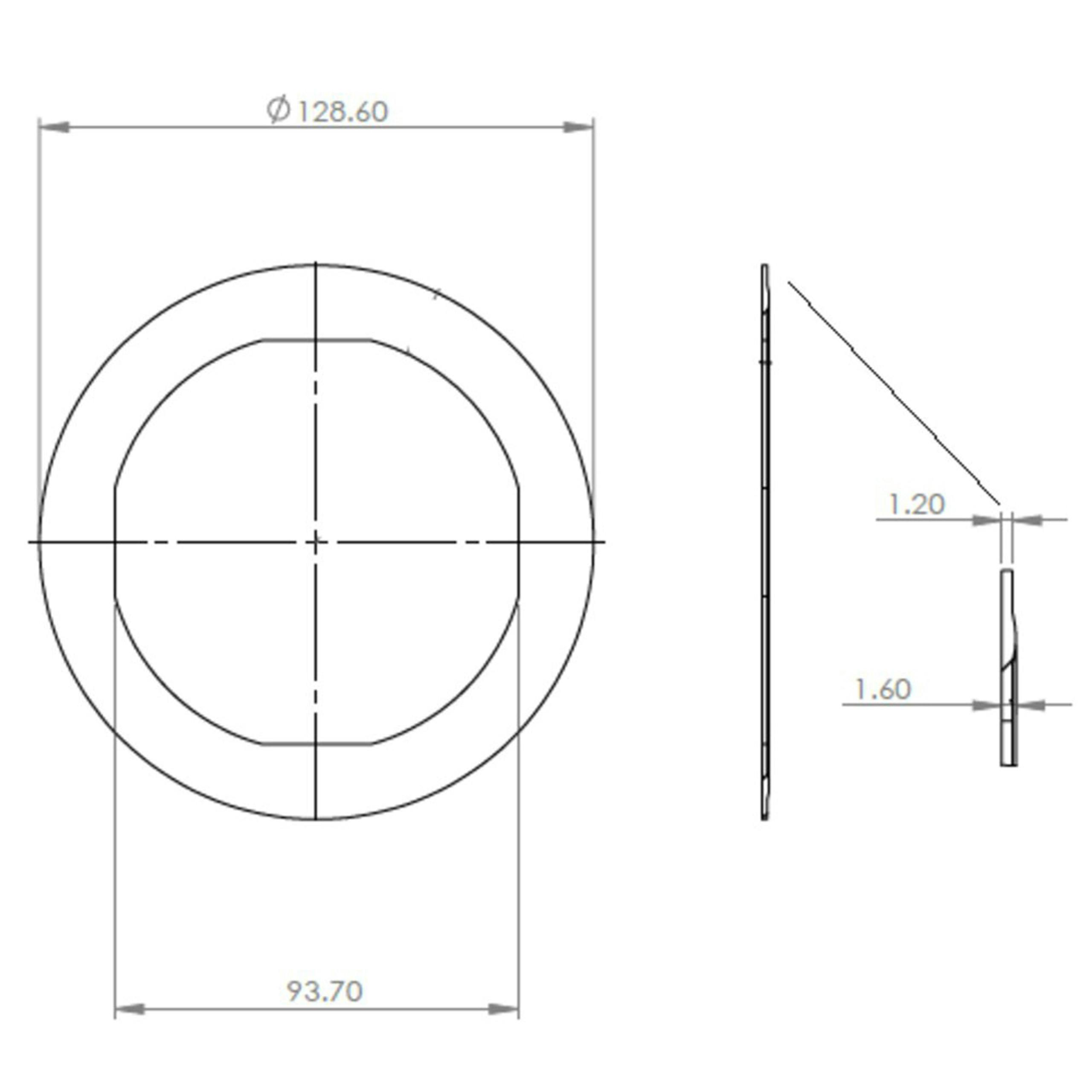 Cummins V-Band Clamp and Gasket 2880213 2880215 90-0013