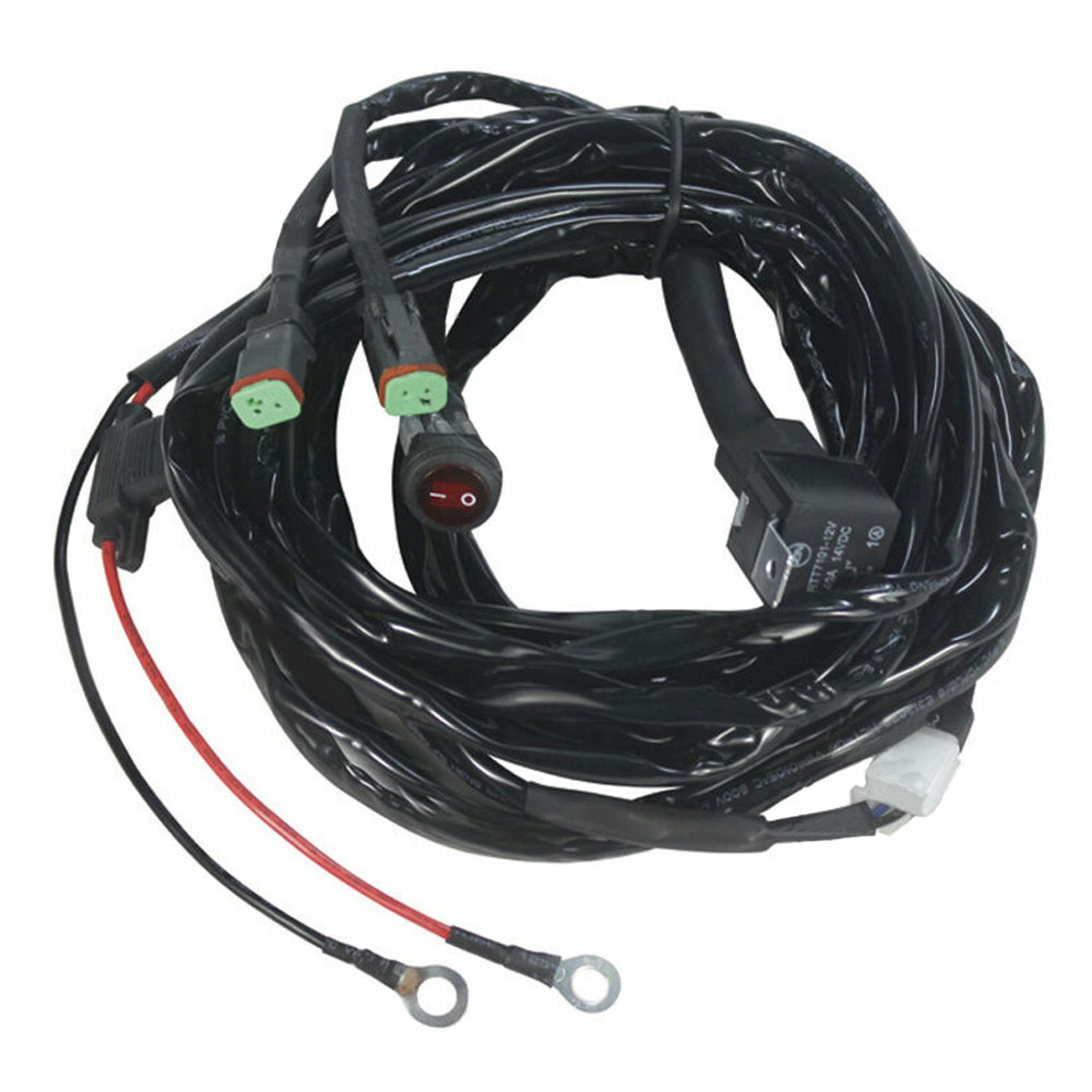 LED Work Light Wiring Harness & Switch With DT Plug