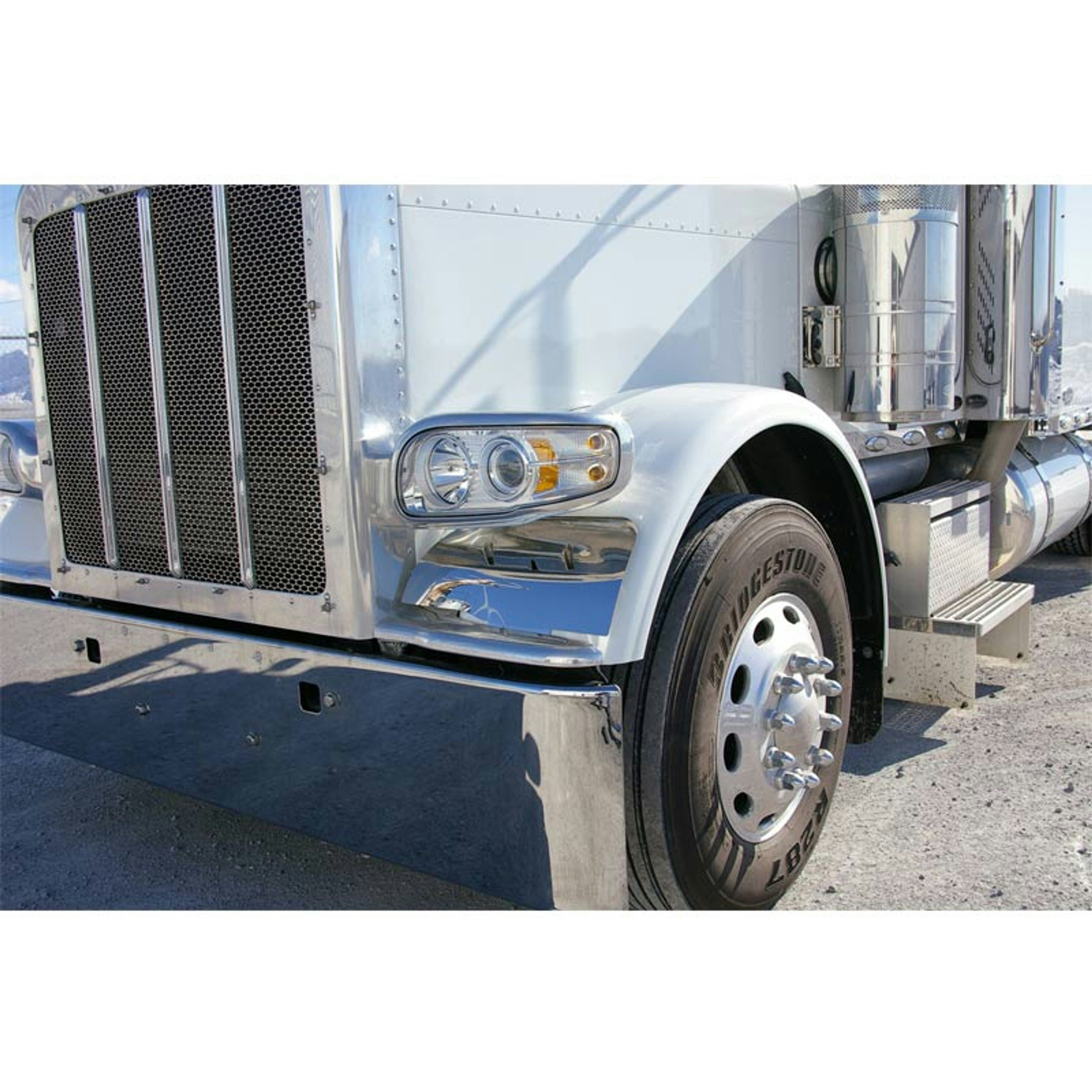 Peterbilt 388 389 Front Fender Support Bracket L856036 L856036R - Raney ...