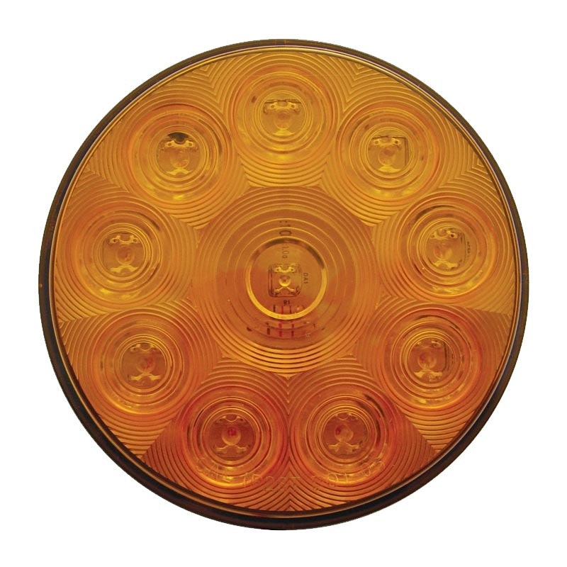 40 LED 4" Round STT And PTC Light - Deep Dish - Raney's Truck Parts