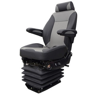 Legacy LO Low Ride Truck Seat | Highback, DuraLeather