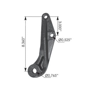 Western Star Hood Support Bracket 9027950 - Raney's Truck Parts
