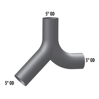 Exhaust Y Pipes, Semi Truck Exhaust Y Pipes, Santee Y Pipes