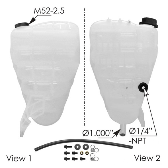 International Coolant Reservoir 2593488C91 - Raney's Truck Parts