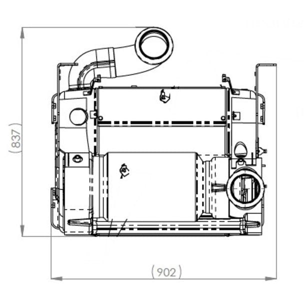 Freightliner Western Star Detroit Diesel OneBox Exhaust System ...