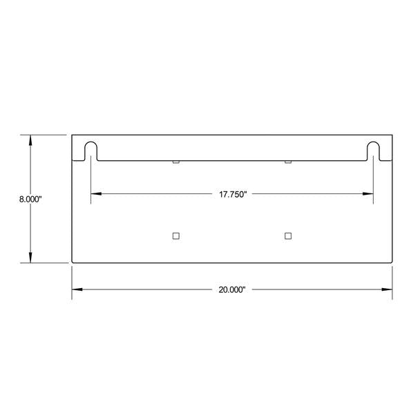 Peterbilt Stainless Steel Hinged License Plate Holder - Raney's Truck Parts