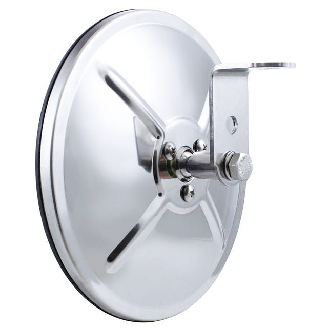 8.5" Stainless Steel Tripod Fender Mount Mirror - Raney's Truck Parts