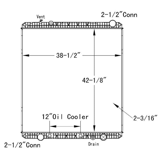 Freightliner M2 Radiators | Raney's Truck Parts