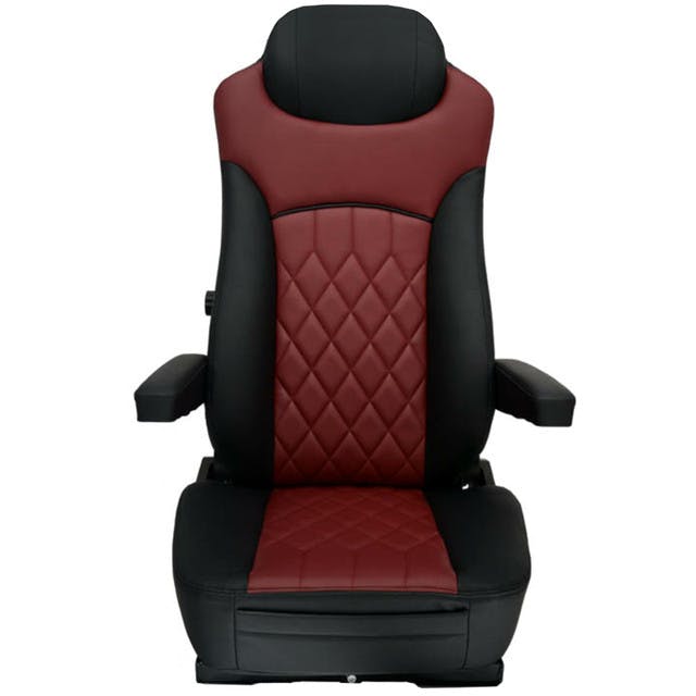 Legacy LO Low Ride Truck Seat | Highback, DuraLeather