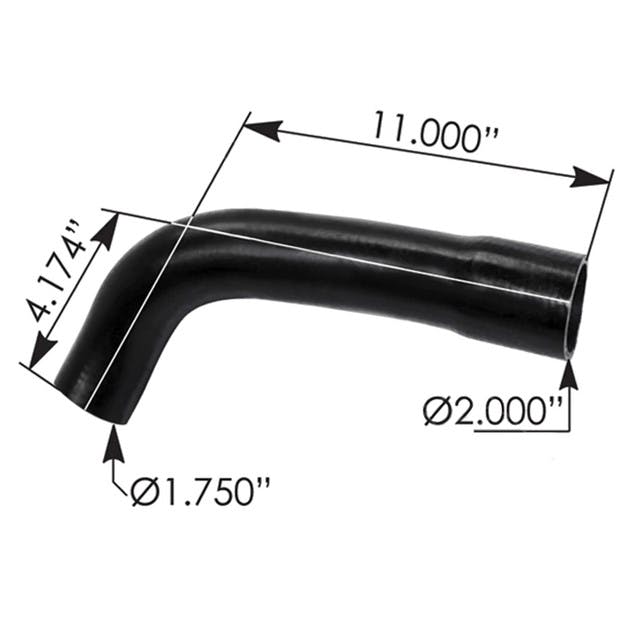 Freightliner M2 Upper Radiator Hose 05-22029-001 0522029001 - Raney's ...