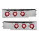 Mud Flap Hangers With LED Lights & Clear Lens - Raney's Truck Parts