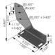 Peterbilt 567 579 Lower DPF Step Bracket M82-6055 M85-6223 - Raney's ...