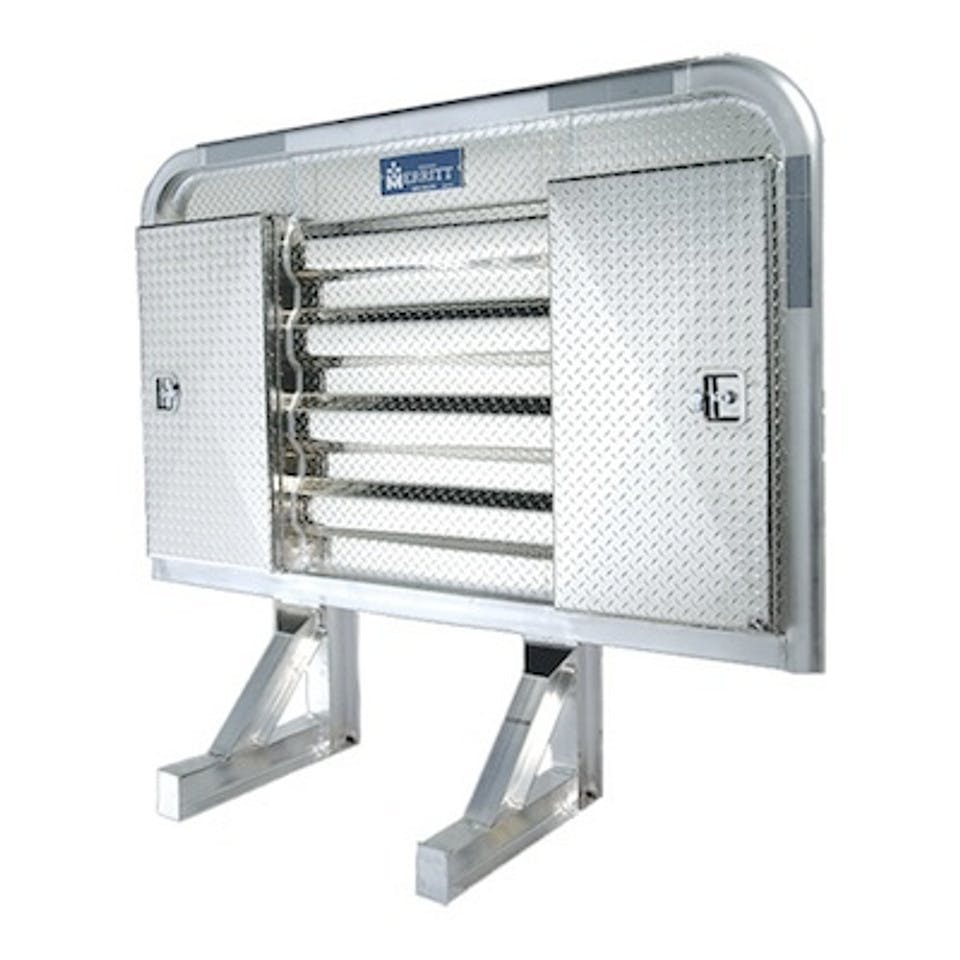 Dyna Light Security Headache Rack With Chain Racks & Full Bottom Tray ...
