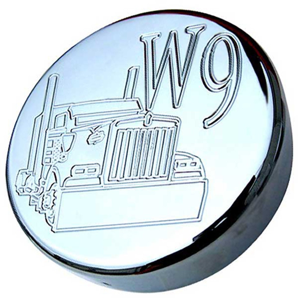 Peterbilt & Kenworth Chrome Diesel Exhaust Fluid DEF Tank Cap