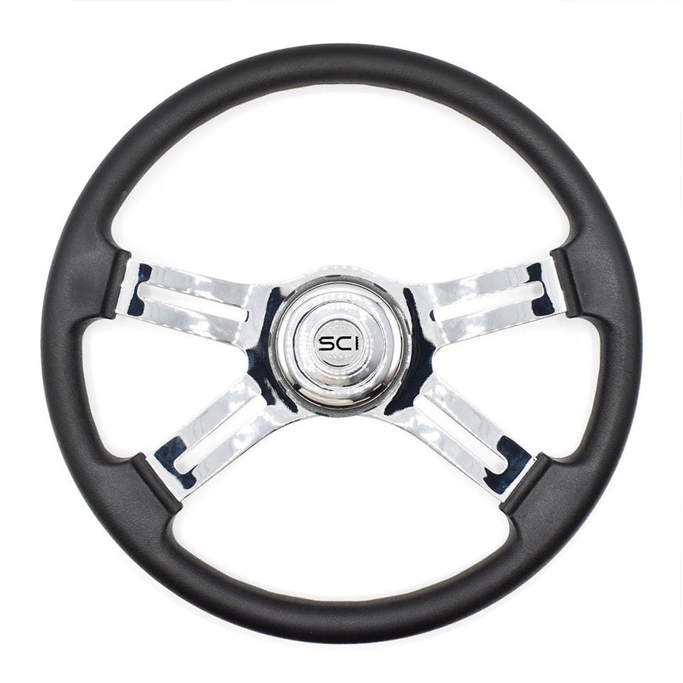 18" Purple Wood Steering Wheel - Raney's Truck Parts