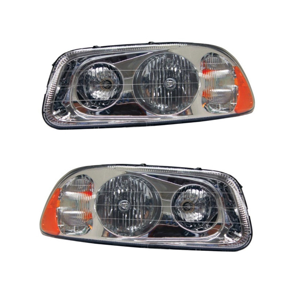 Mack CH Set Forward Axle Headlight Assembly - Raney's Truck Parts