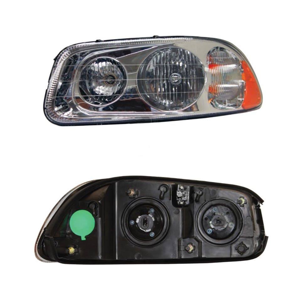 Mack Granite Pinnacle CV GU7 GU8 Vision Halogen Headlight Assembly ...