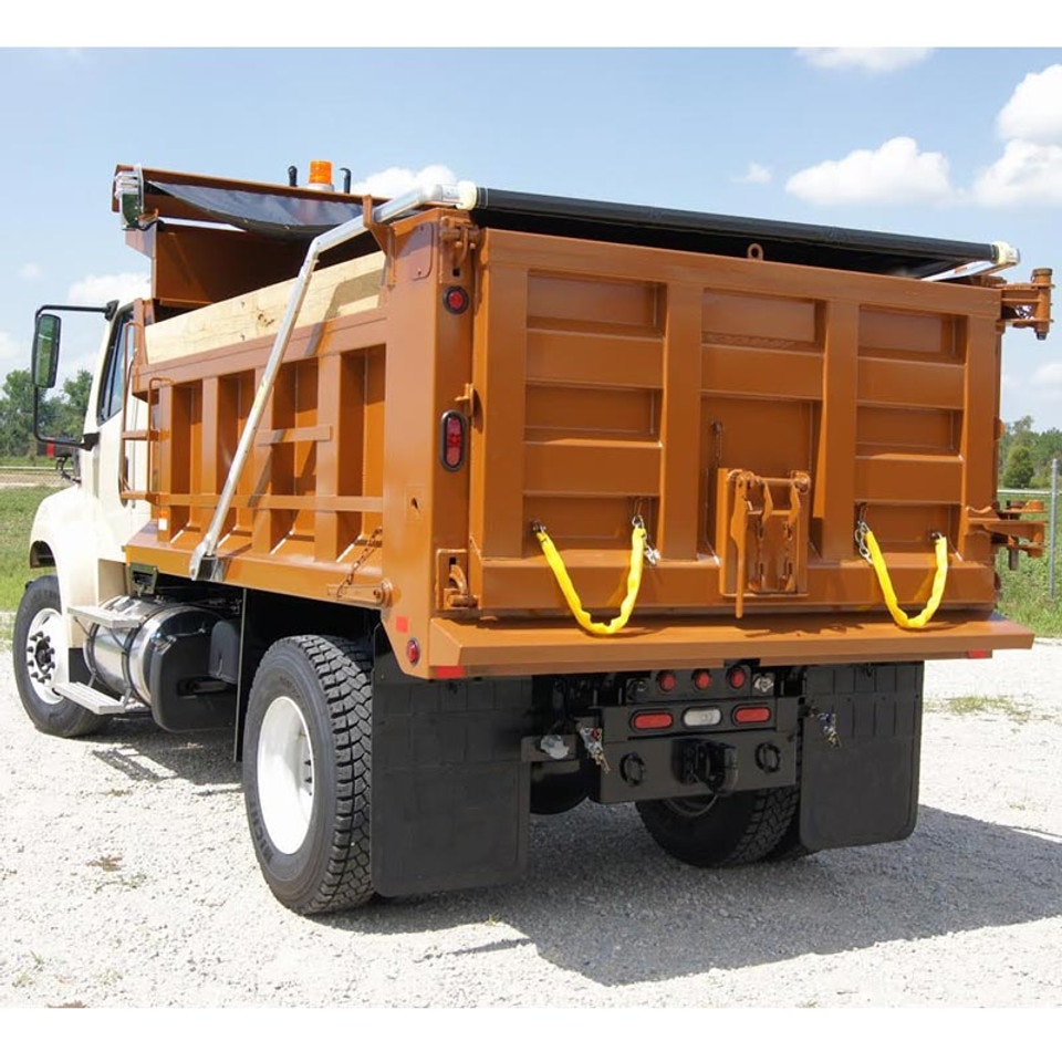 Dump Truck Tarp System - Aluminum Spring Tarp Kit for Beds Up to 28 ...