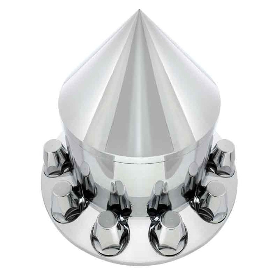 Chrome Rear Axle Wheel Cover w Hubcap & Lug Nut Covers The Gladiator ...