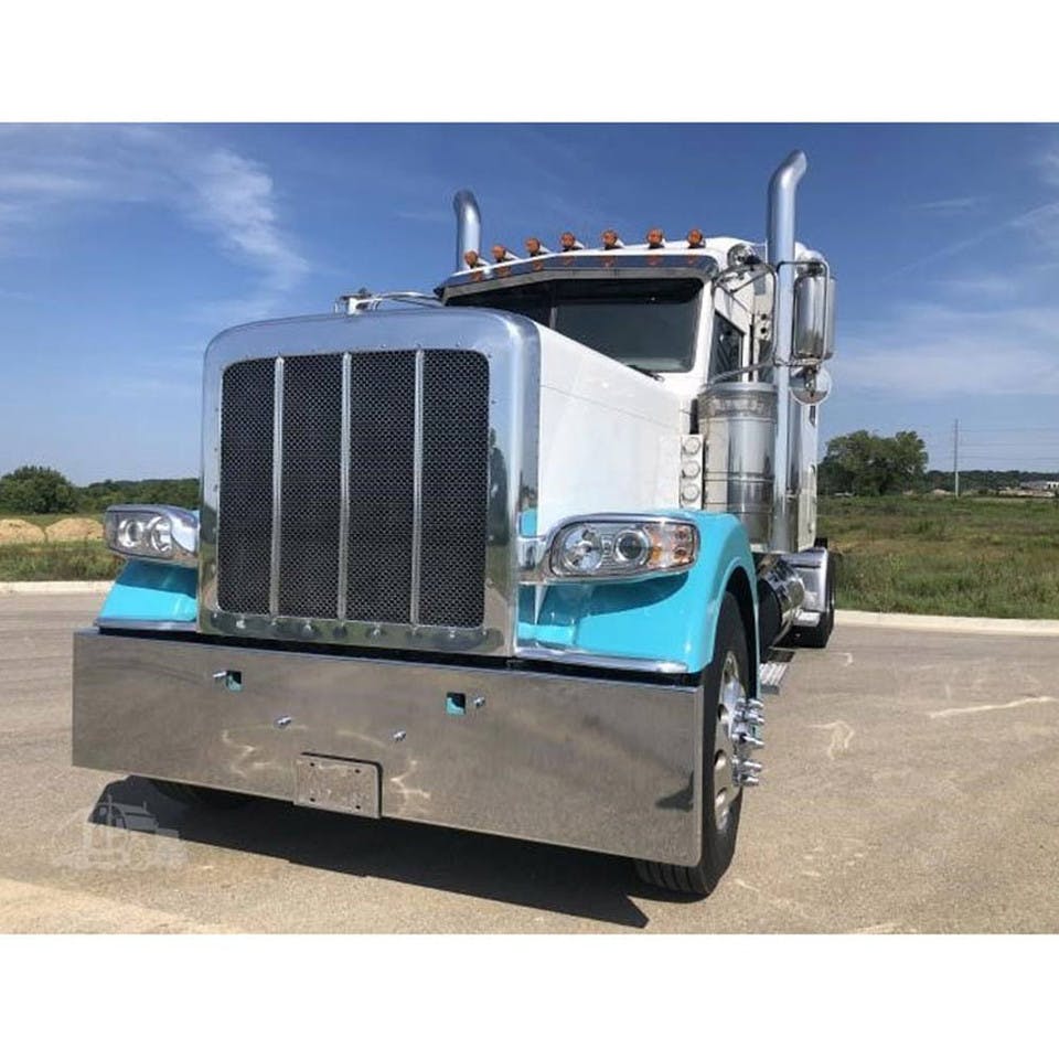 Peterbilt 362 Chrome Boxed End Bumper By Valley Chrome - Raney's Truck ...