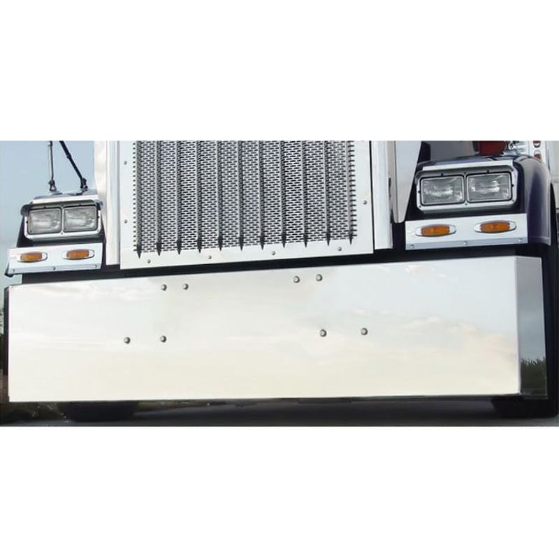 Freightliner Classic & Cabover Chrome Bumper Rolled End By Valley ...