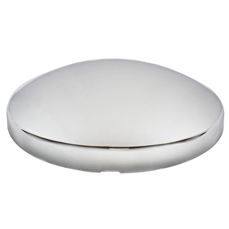Rear Hub Cap Dome Style Chrome or Stainless Steel - Raney's Truck Parts