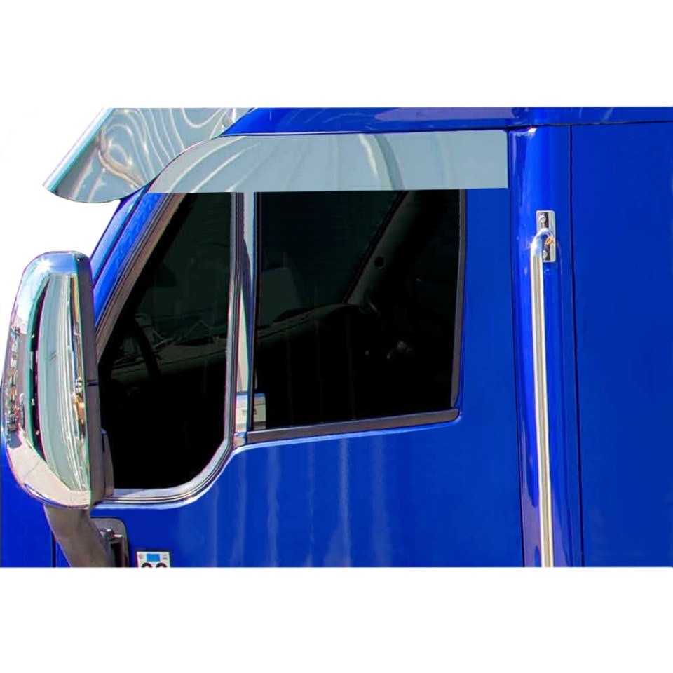 Peterbilt Chop Top Window Trim 304 Stainless Steel - Raney's Truck Parts