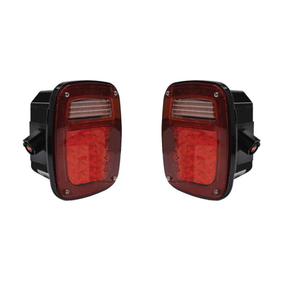 Hybrid Series LED Round Red Stop Tail Rear Turn & Back-Up Light - Raney ...