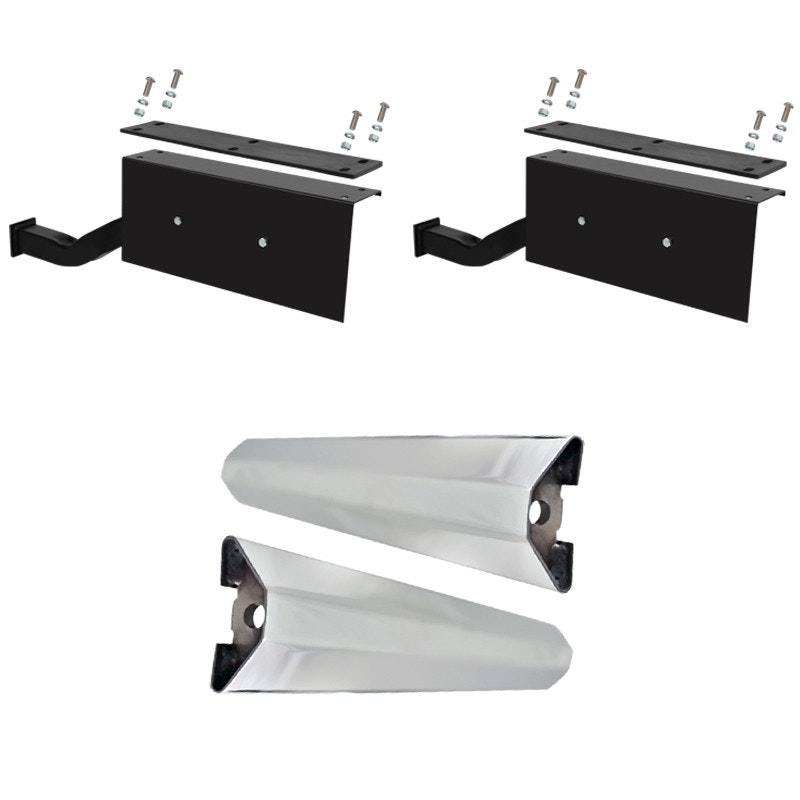 Stainless Steel Mounting Kit For Half Tandem Fenders - Raney's Truck Parts