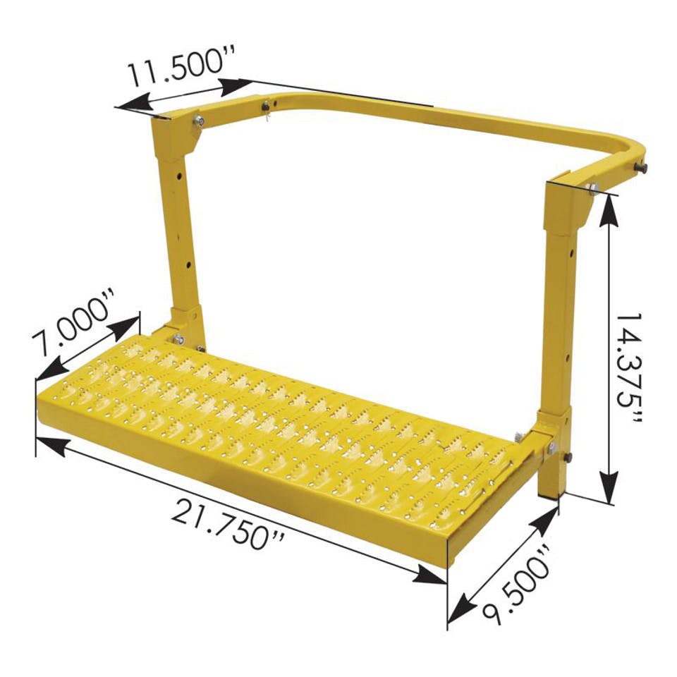 Heavy Duty Aluminum Truck Frame Step - Raney's Truck Parts