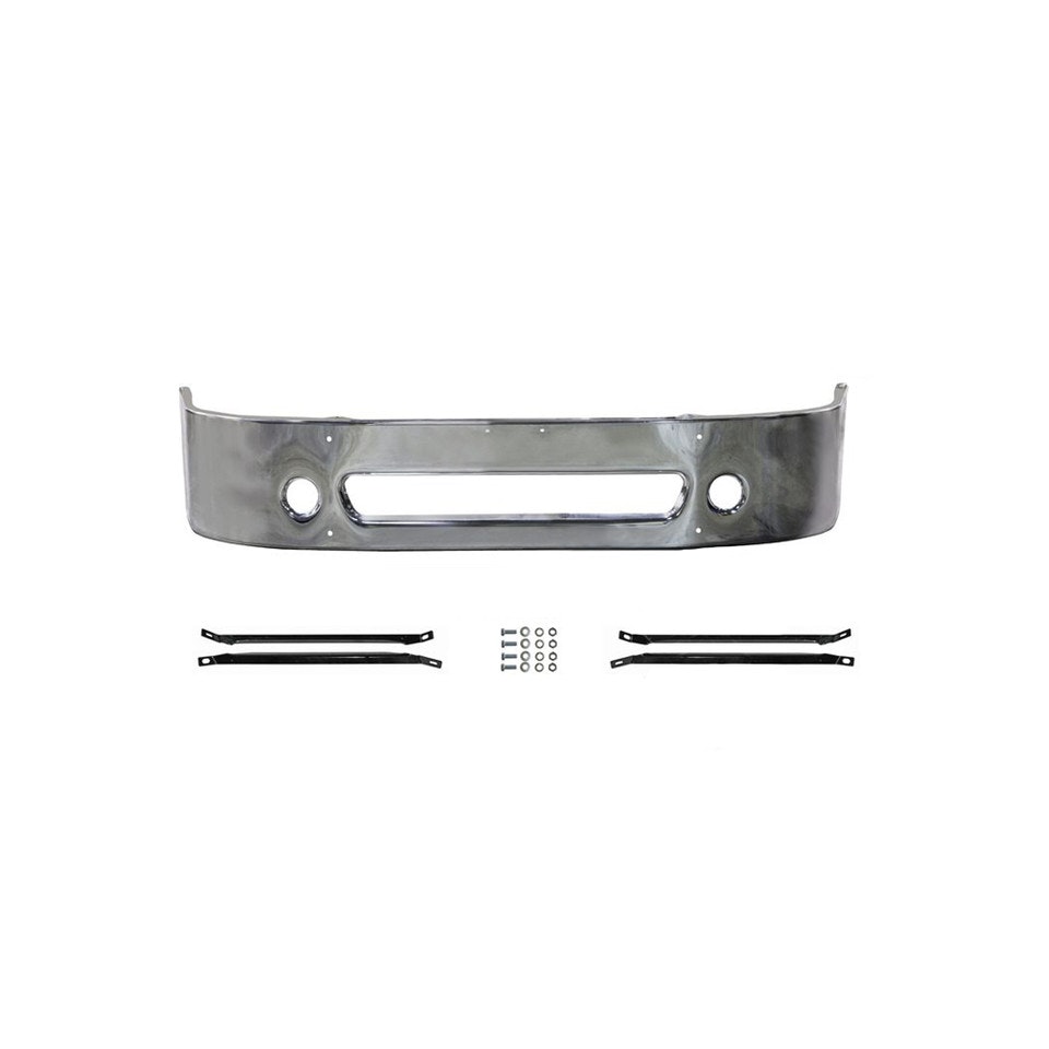 Freightliner Coronado Chrome Plated Bumper 19" to 17" By Valley Chrome ...