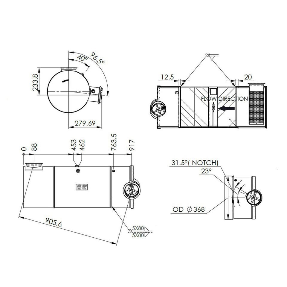 Cummins Selective Catalytic Reduction System 4329452 4329453 - Raney's ...